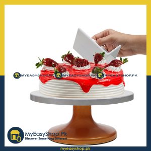 Buy HEAVY FIBER CAKE TURN TABLE Best and Good Price In Pakistan