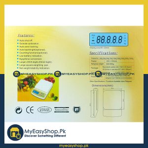 Buy SF ELECTRONIC COMPACT DIGITAL KITCHEN SF-400A WEIGHING SCALE Best and Good Price In Pakistan