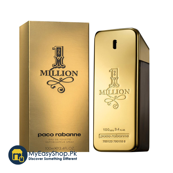 Buy 1 Million By Paco Rabanne Eau De Toilette For Man – 100ML (MASTER ...
